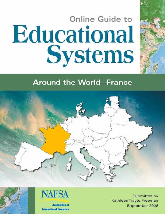 Guide to Educational System: France (Reunion et al.)